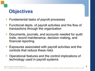 Payroll Cycle in the Expenditure Cycle of Accounting | PDF