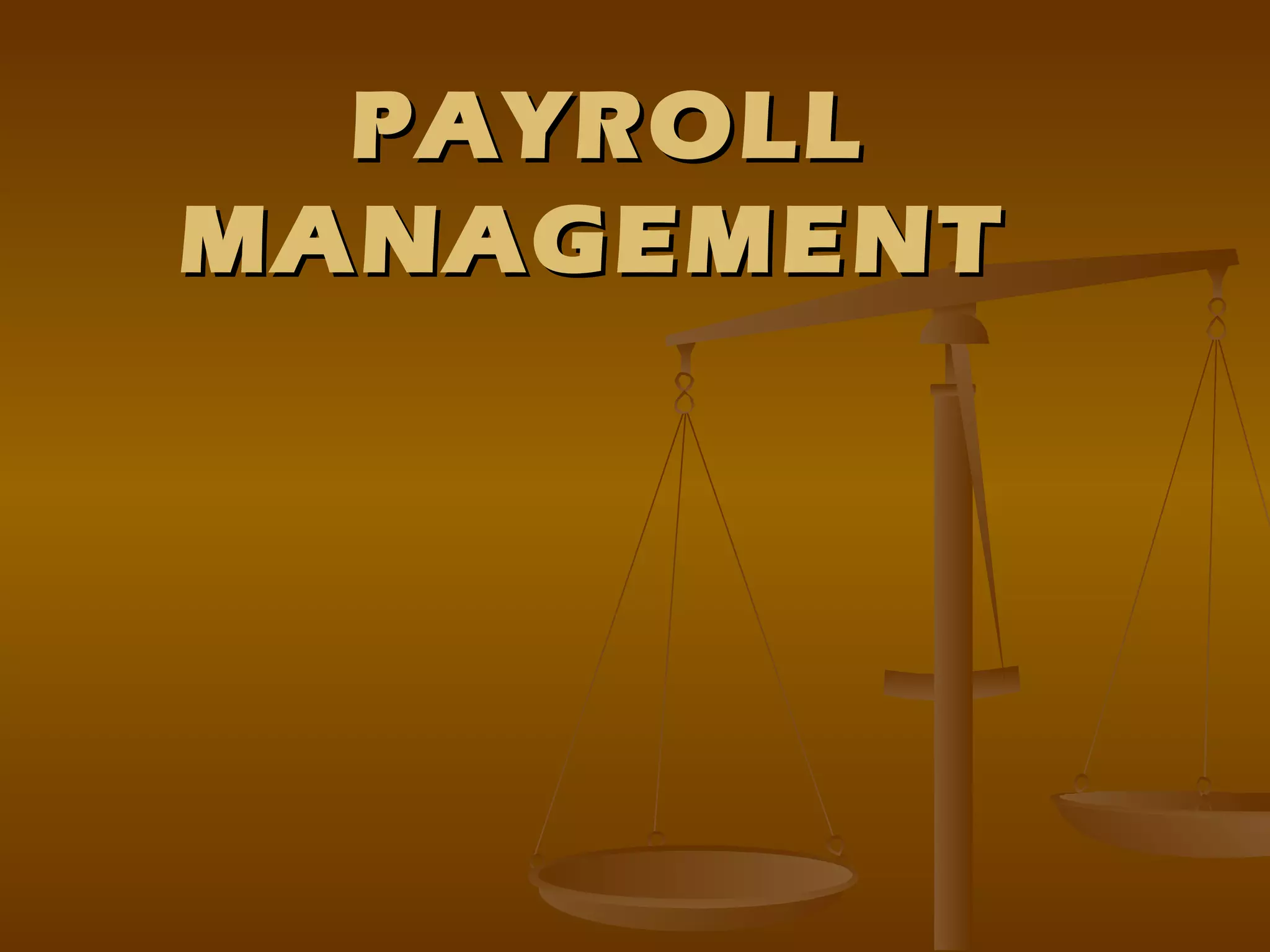 Payroll management | PPT
