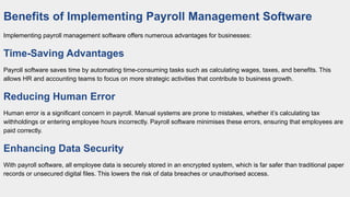 Payroll Management Software to Simplify Your Business! | PPTX
