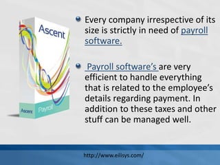 Payroll management system | PPT