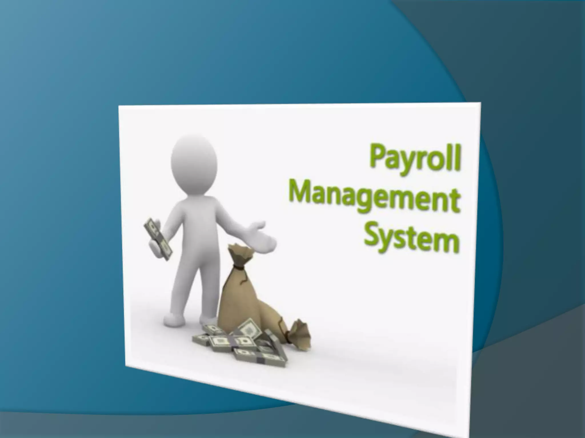Payroll management system | PPTX