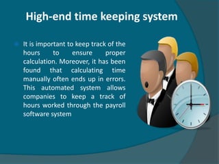 Payroll management system | PPTX