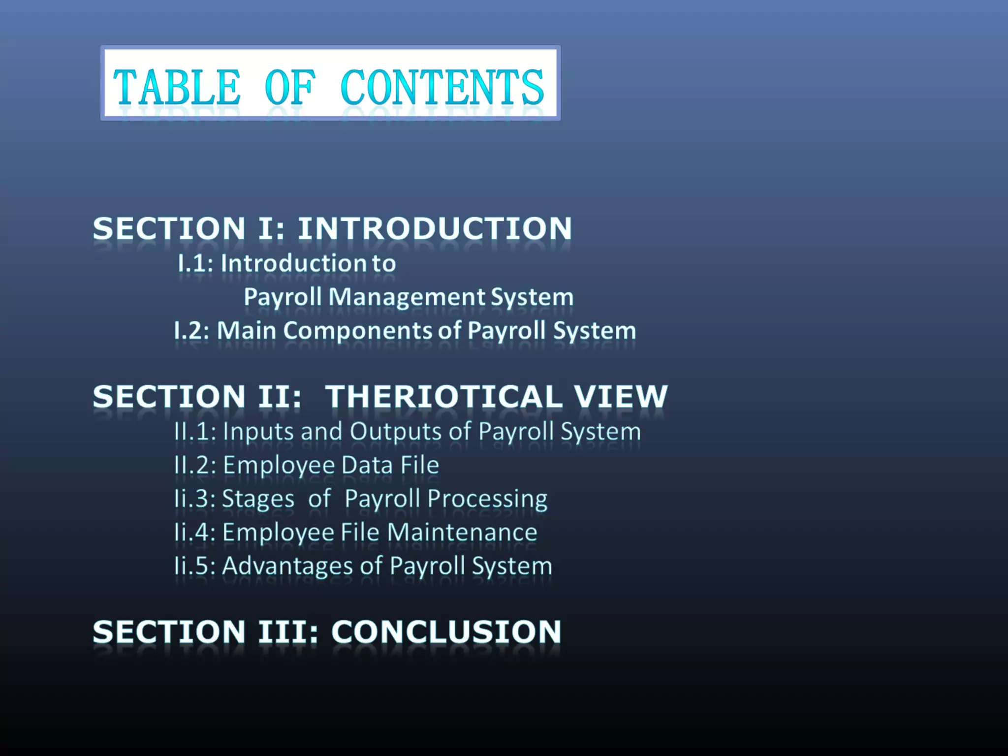 Payroll Management System | PPT