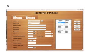 Payroll management system for Employee | PPTX