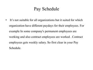 Payroll management system | PDF