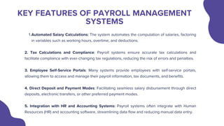 Streamlining Success: The Dynamics of Payroll Management Systems | PDF | Human Resources | Business