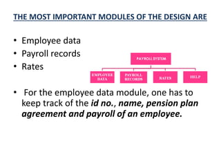 Pay roll managemnt | PPTX
