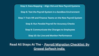 Payroll Migration Checklist A Step-by-Step Guide for a Smooth ...