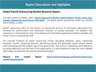 Payroll Outsourcing Market PPT: Growth, Outlook, Demand, Keyplayer Analysis and Opportunity 2023 ...