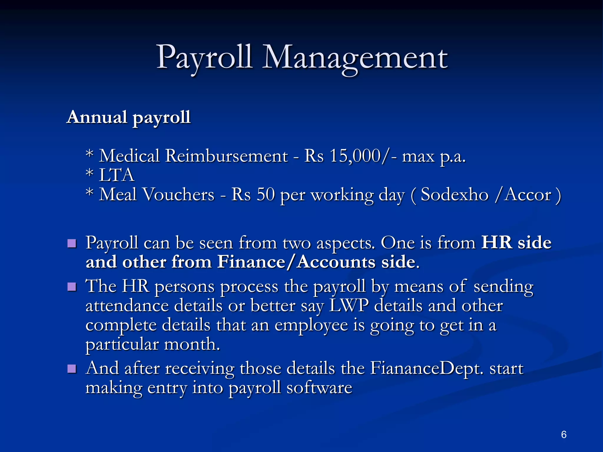 Payroll ppt | PPT