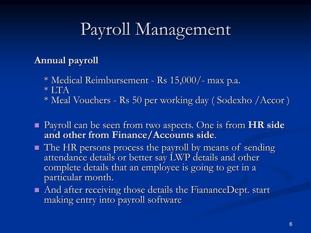 Payroll ppt | PPT | Human Resources | Business