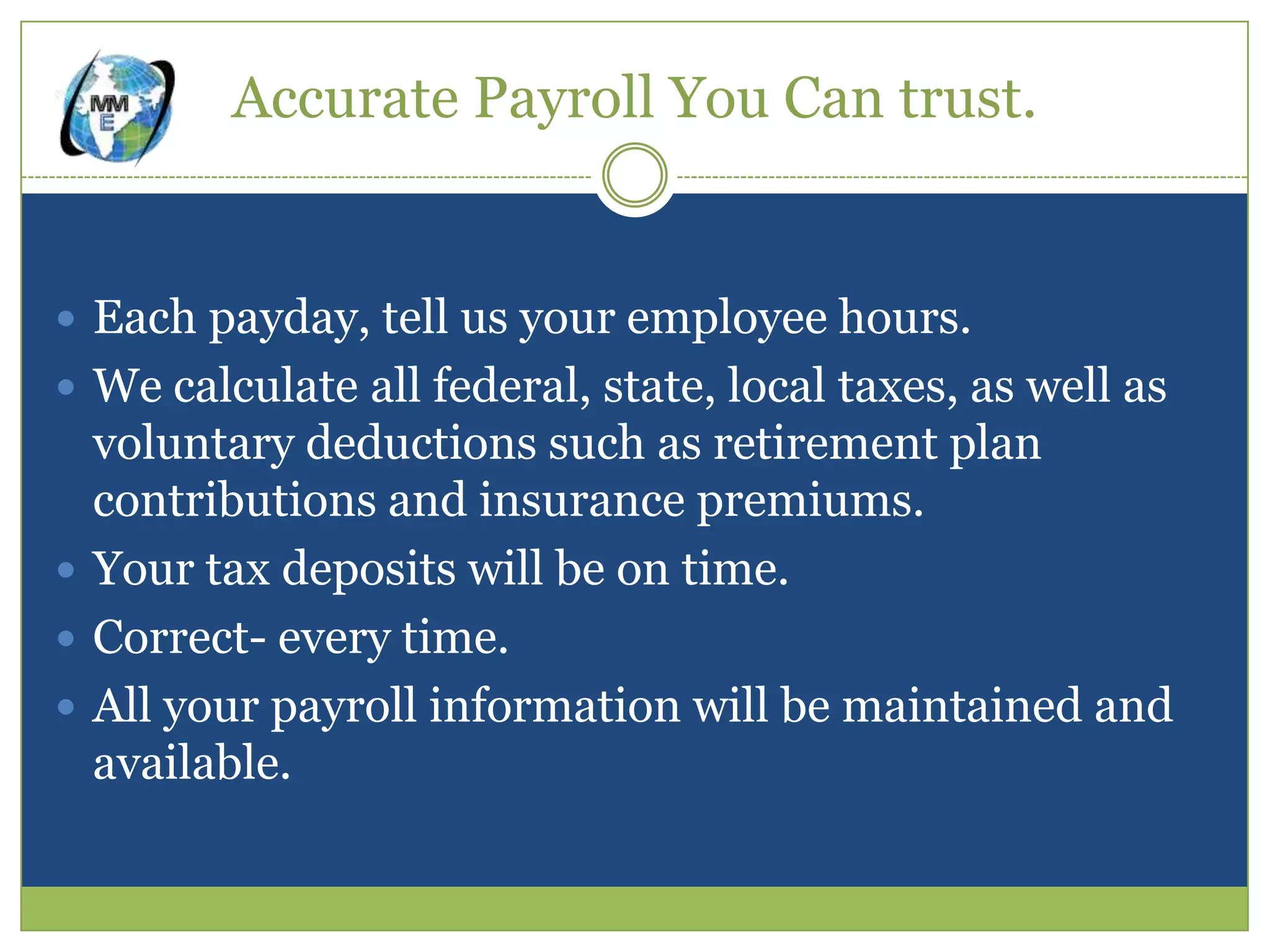 Payroll presentation 01 | PPSX