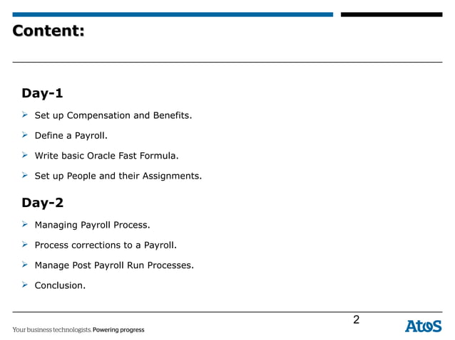 Payroll process oracle hrms | PPT