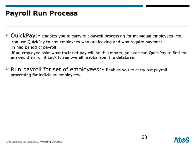 Payroll process oracle hrms | PPT