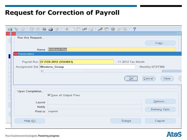 Payroll process oracle hrms | PPT