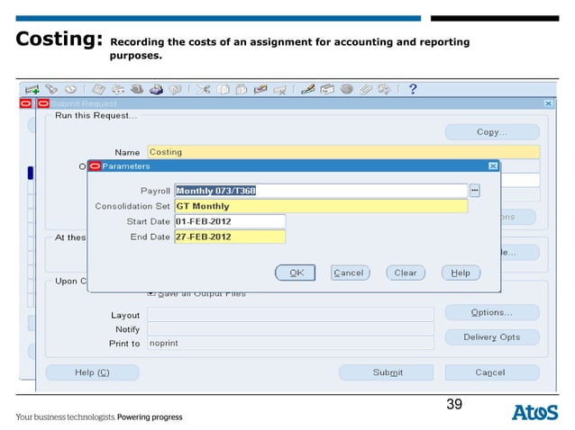 Payroll process oracle hrms | PPT
