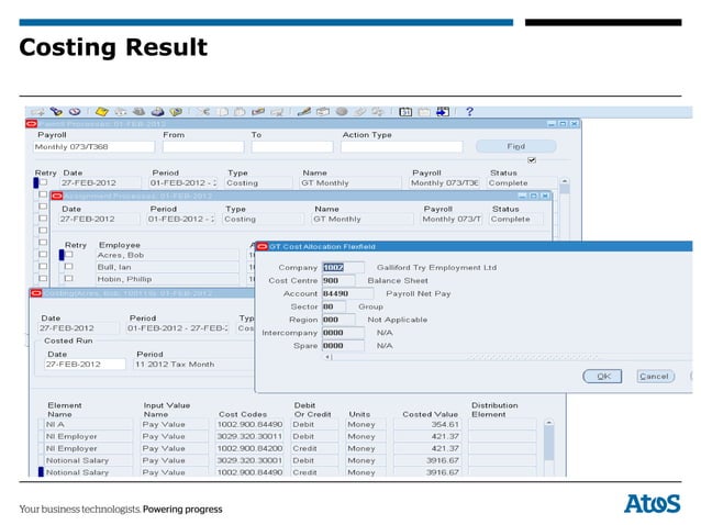 Payroll Process Oracle Hrms
