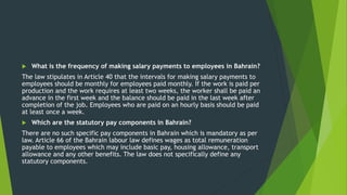 Payroll process in bahrain | PPTX | Islam | Religion & Spirituality