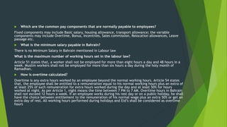 Payroll process in bahrain | PPTX | Islam | Religion & Spirituality