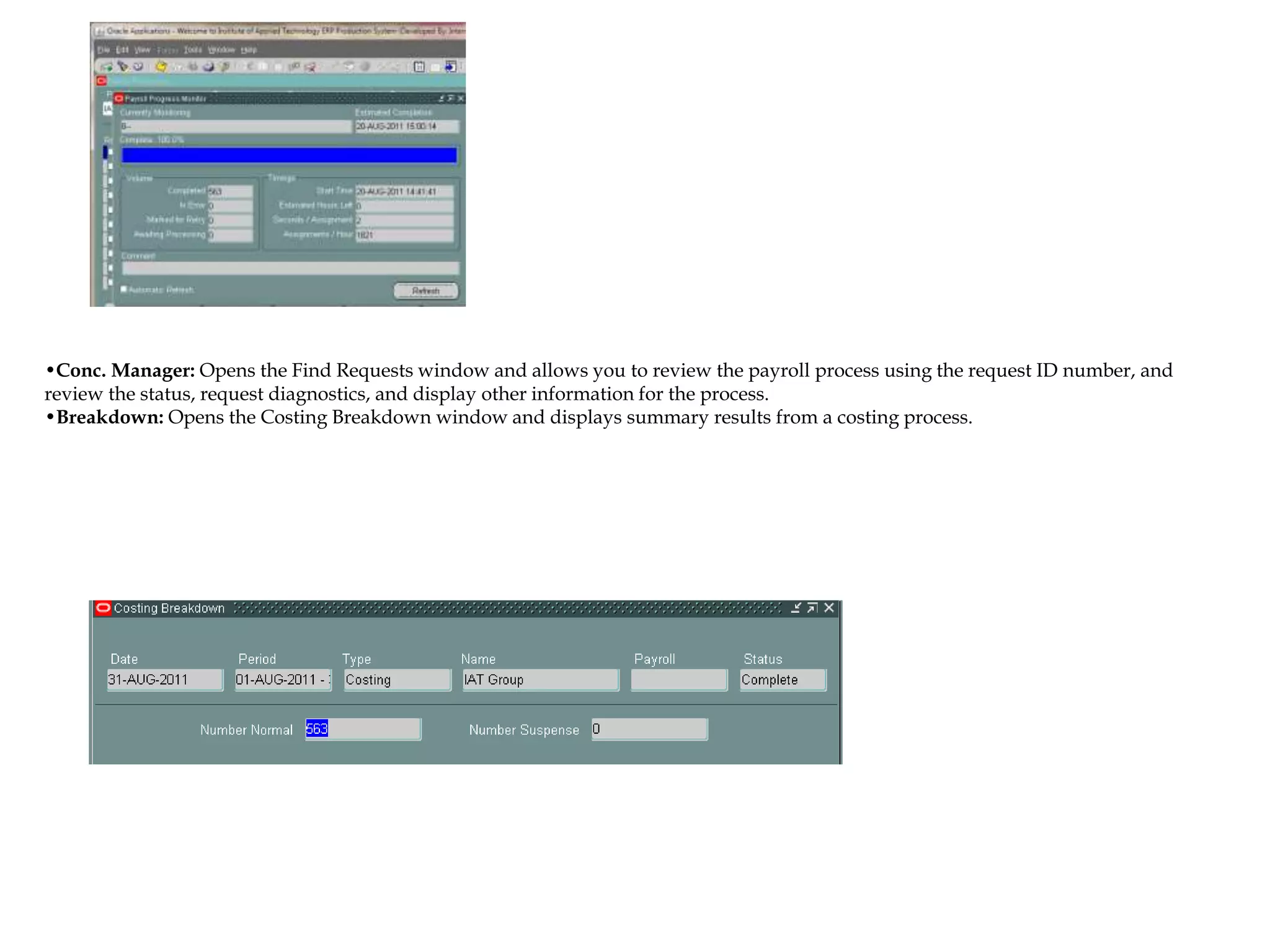 Payroll process in oracle hrms | PPTX