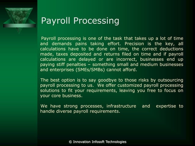 Payroll process presentation | PPSX | Business Accounting & Finance ...