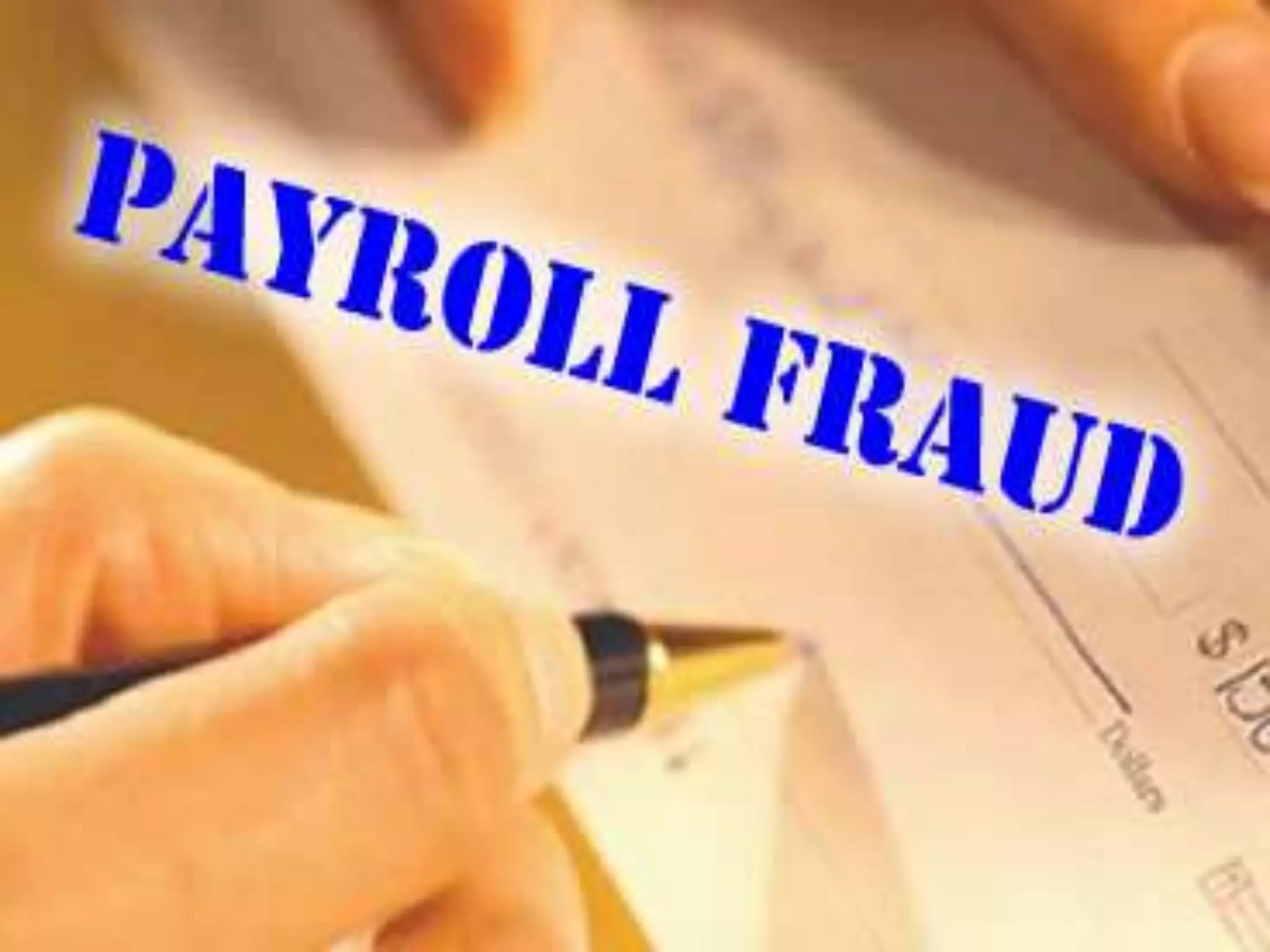 Payroll Control, Risk Management & Fraud Prevention | PPTX