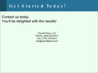 Payroll Services Overview | PPT