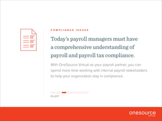 Seven Common Concerns of Payroll Managers and How To Address Them | PPT