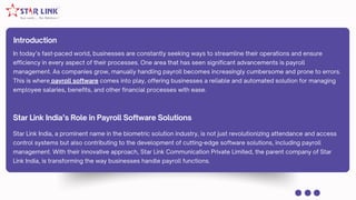 Revolutionize Employee Management with Advanced Payroll Software | PDF