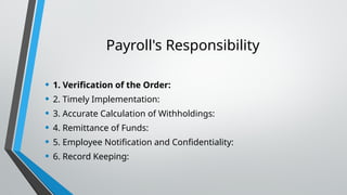 Payroll's Responsibilities Assignment 6.pptx