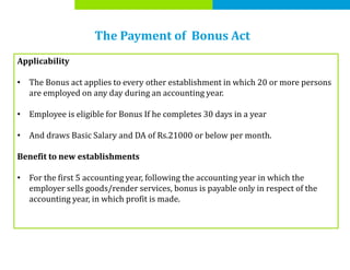 PT ESI PF & Other Payroll statutory compliances | PPTX | Government ...