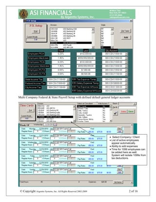 Payroll system | PDF