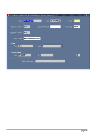 Oracle EBS R12 Payroll user manual | DOC