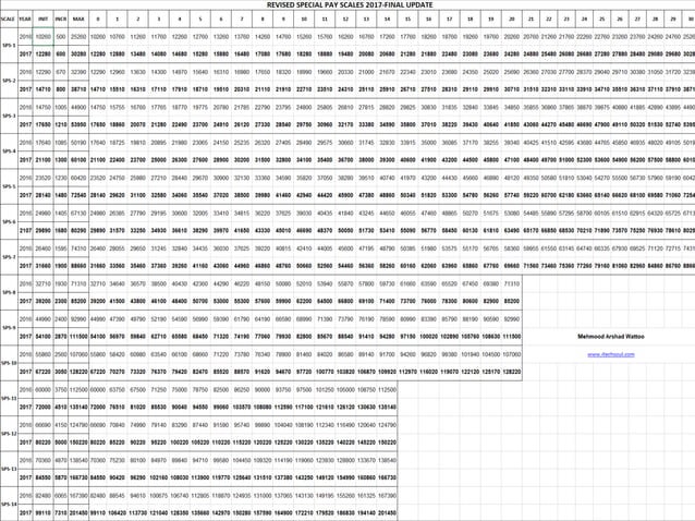 Pay scale in pakistan | PPTX