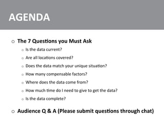 Pay scale presentation 7 questions to ask about salary data sources ...