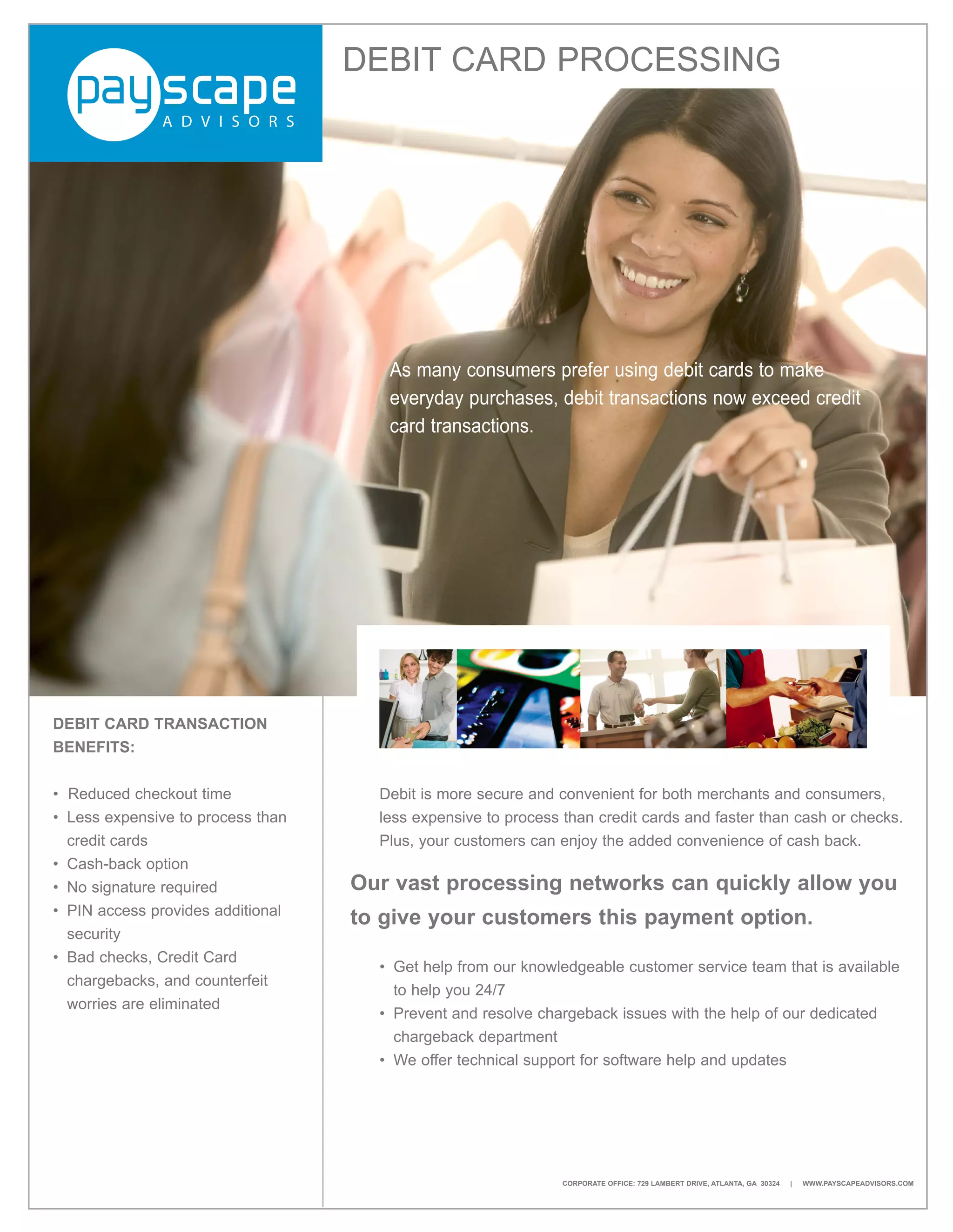 Payscape Debit Flyer | PDF