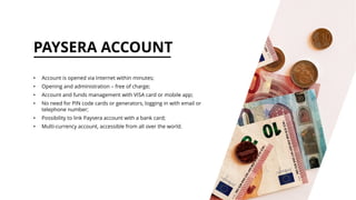 Paysera payment system | PDF | Credit Cards | Personal Debt