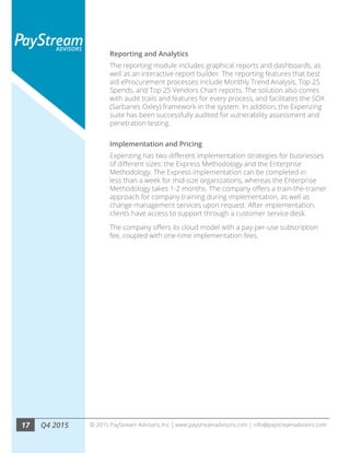PayStream Advisors eProcurement Report | PDF