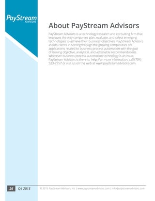 PayStream Advisors eProcurement Report | PDF