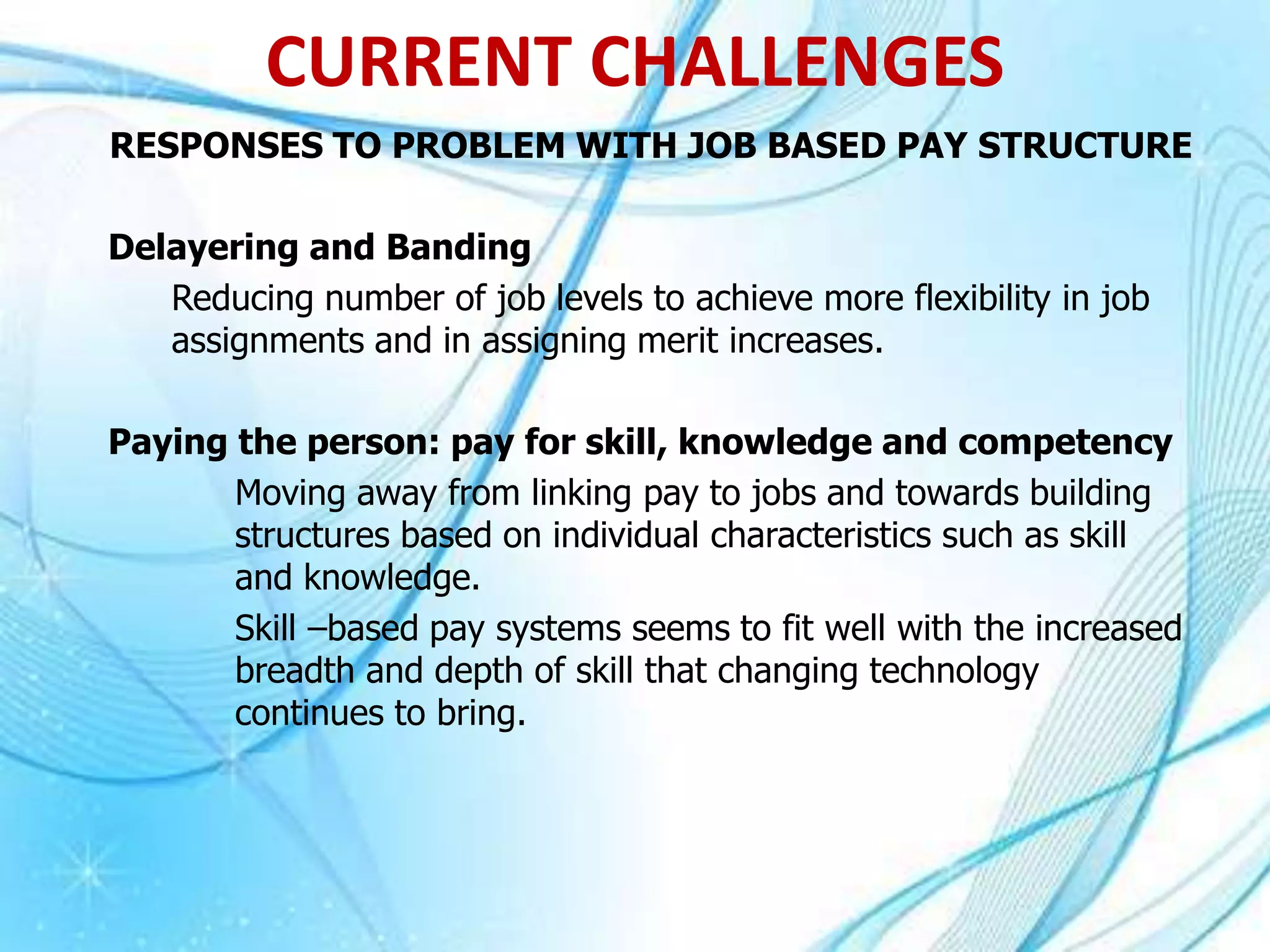 Pay structure decisions presentation | PPTX