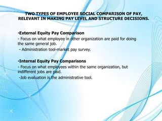 Pay structure decisions presentation | PPTX