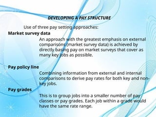 developing pay structure power point presentation | PPT
