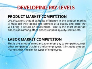 developing pay structure power point presentation | PPT