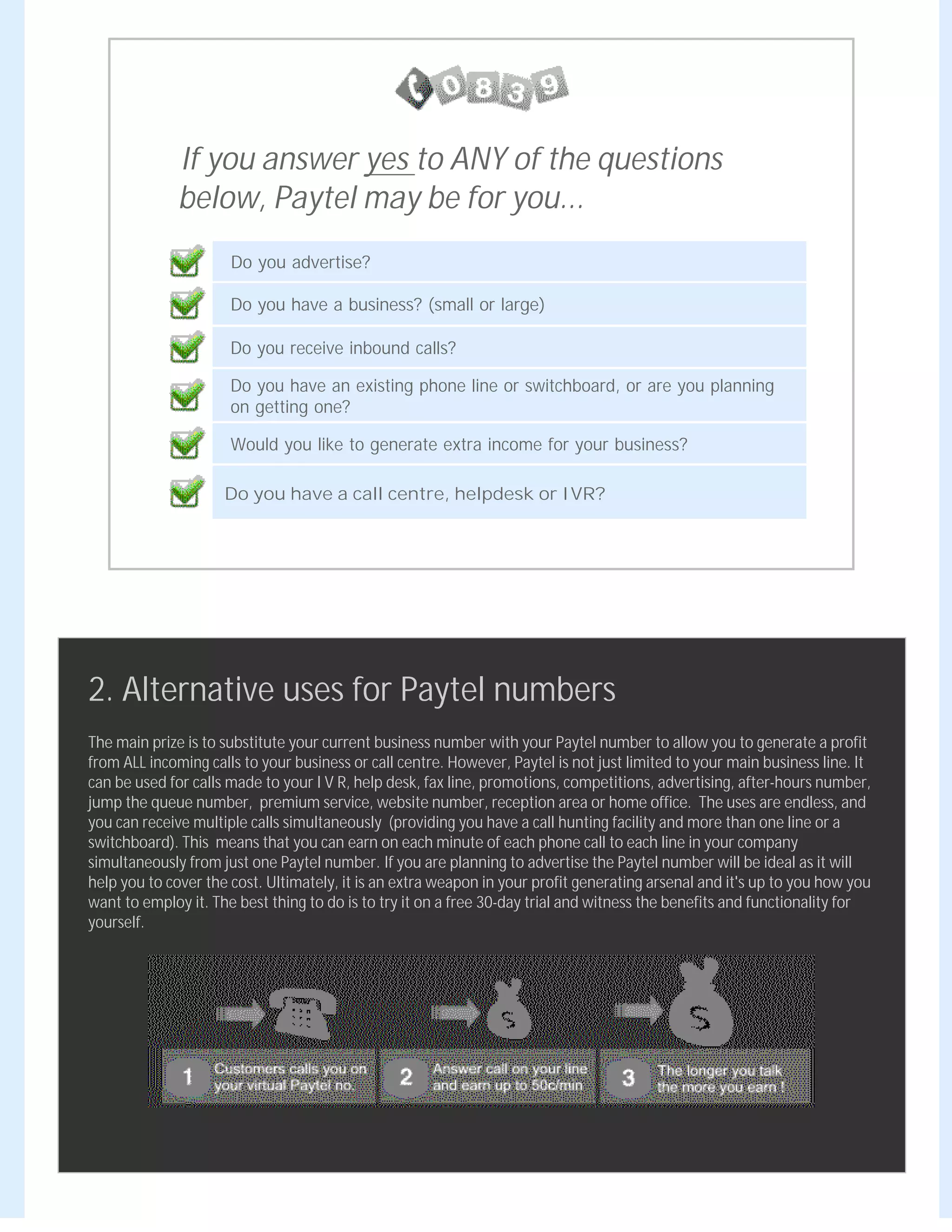 Paytel brochures | PDF