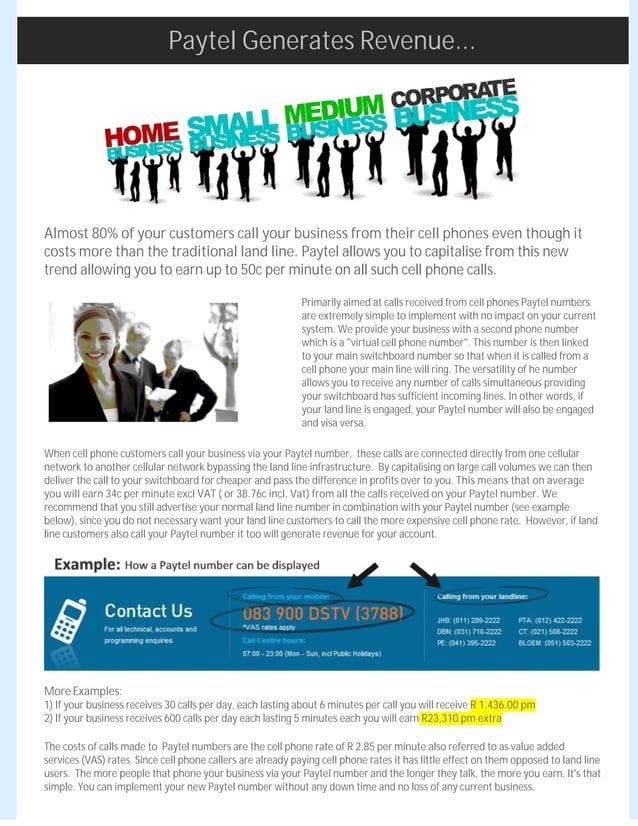 Paytel brochures | PDF