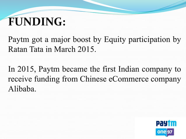 Paytm AND BUSINESS MODEL OF PAYTM | PPT