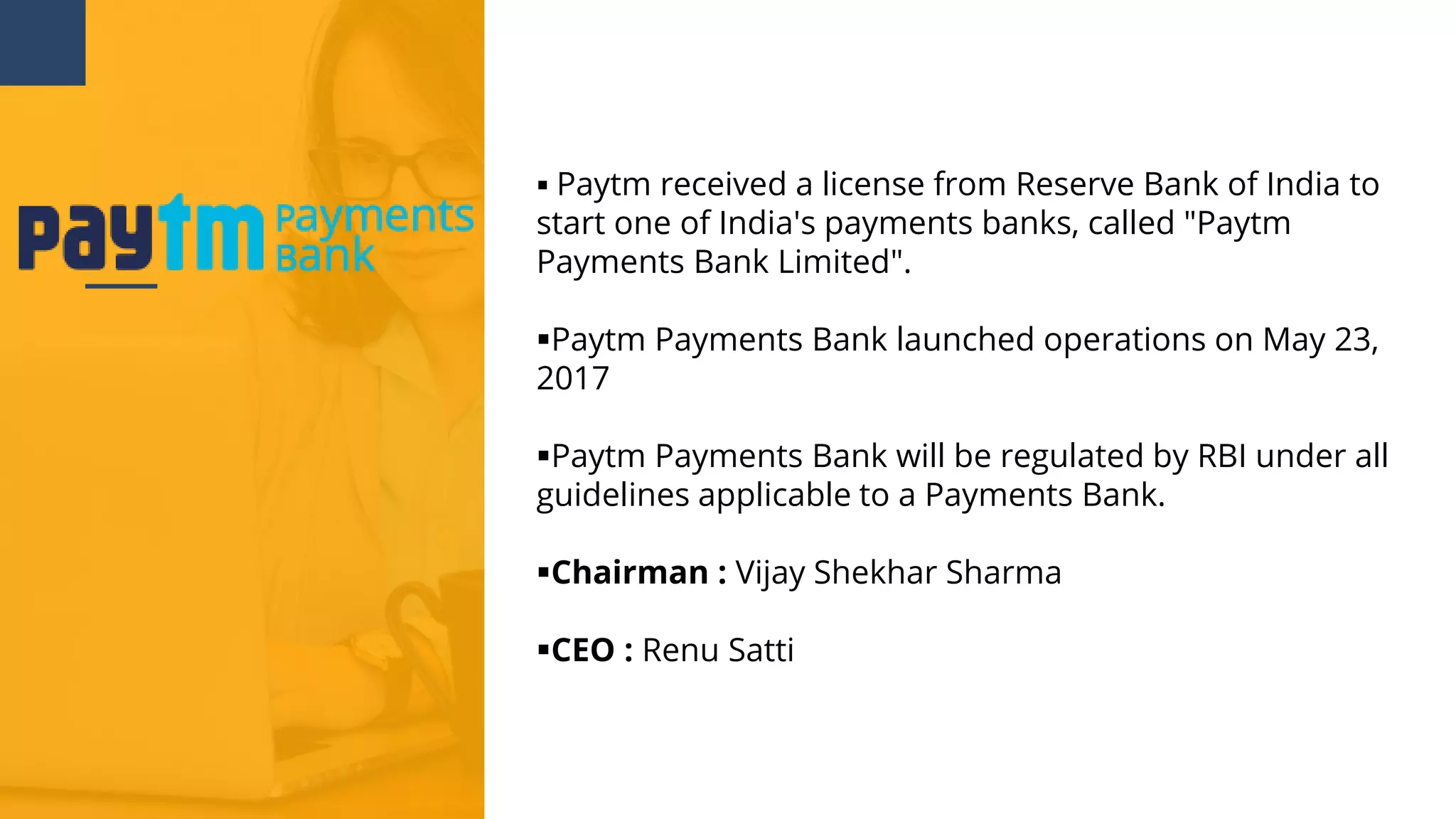 Paytm payments bank | PPTX