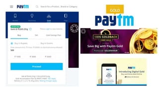 Paytm consumer behaviour | PPTX | Credit Cards | Personal Debt