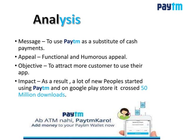 Paytm ad campaign | PPT