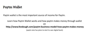Paytm business model | PPTX